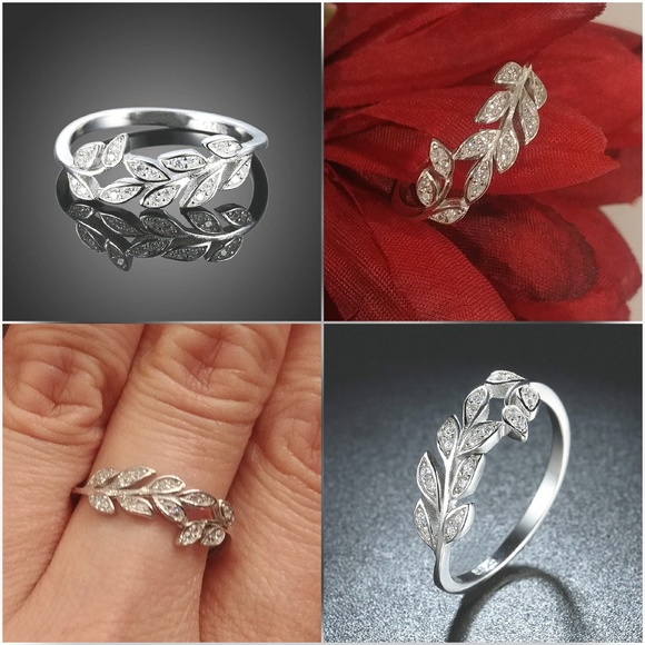 Jewelry | Olive Branch Ring Sterling Silver | Poshmark